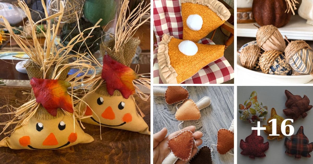20 Adorable Fall Crafts You Can Make With Fabric Scraps