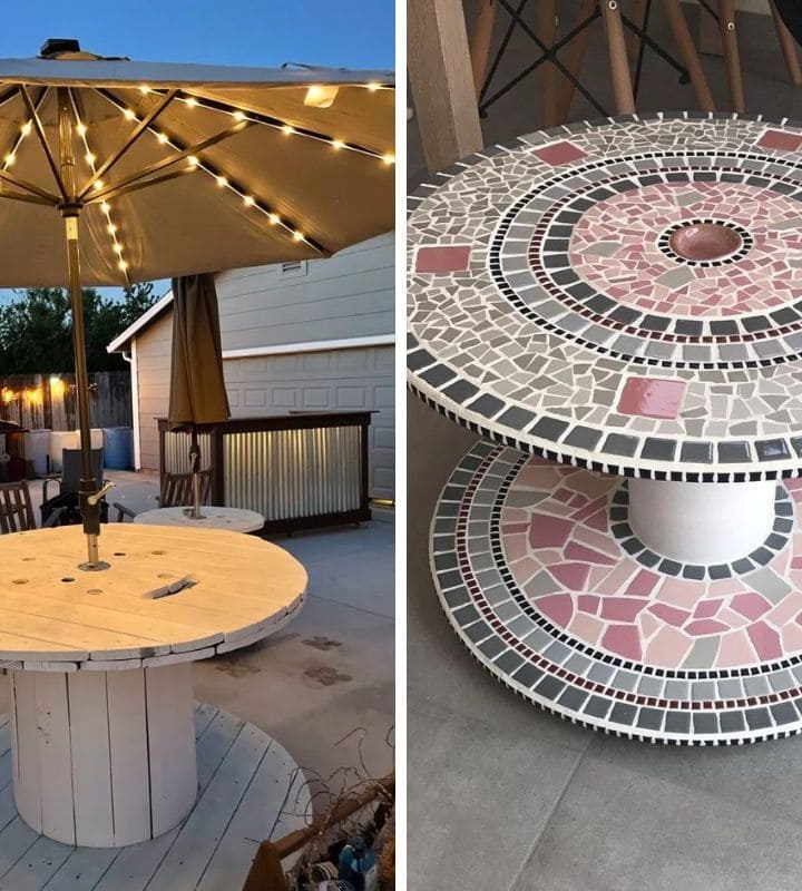 20 Creative Projects You Can Make with Recycled Cable Spools