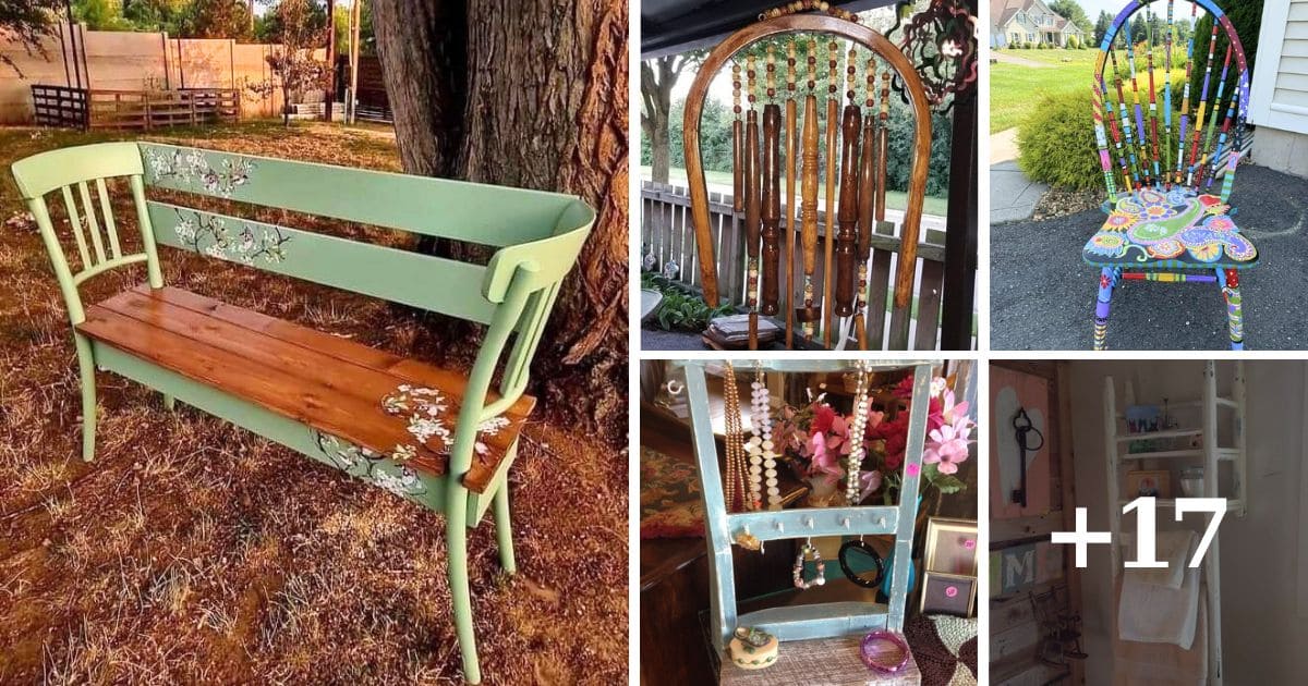 21 Easy DIY Projects to Transform Old Chairs Into Functional Treasures