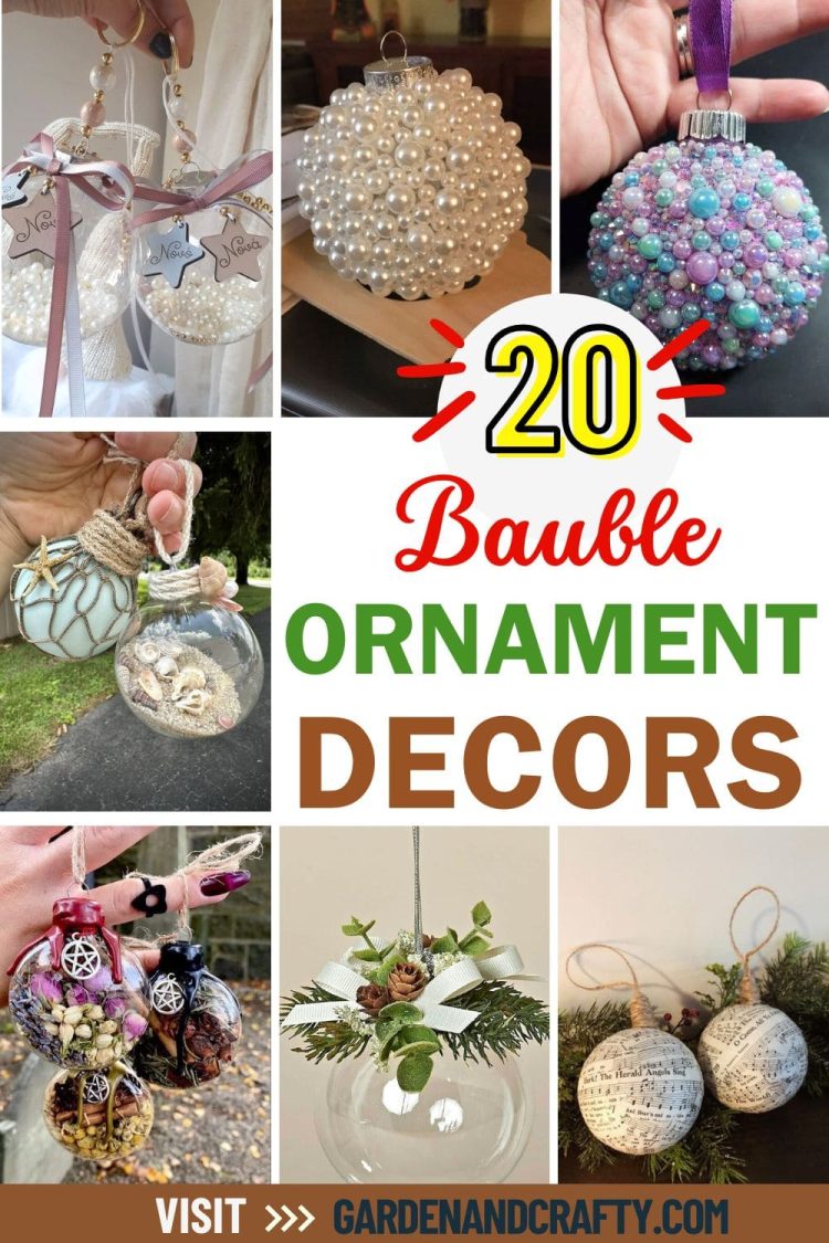 20 Bauble Ornament Ideas That’ll Instantly Steal Your Heart