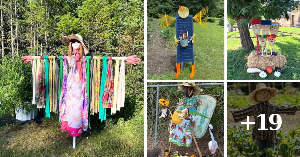 23 Creative and Cute Scarecrow Ideas to Level Up Your Next Garden Project