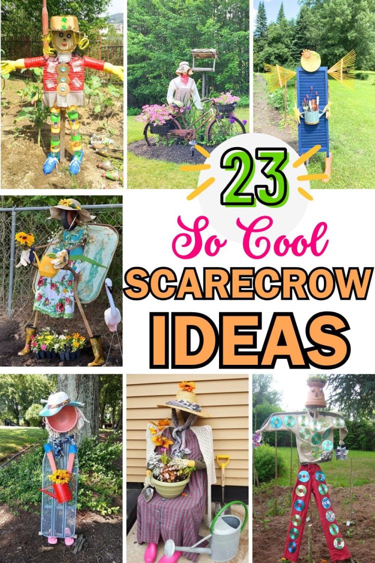 23 Creative and Cute Scarecrow Ideas to Level Up Your Next Garden Project