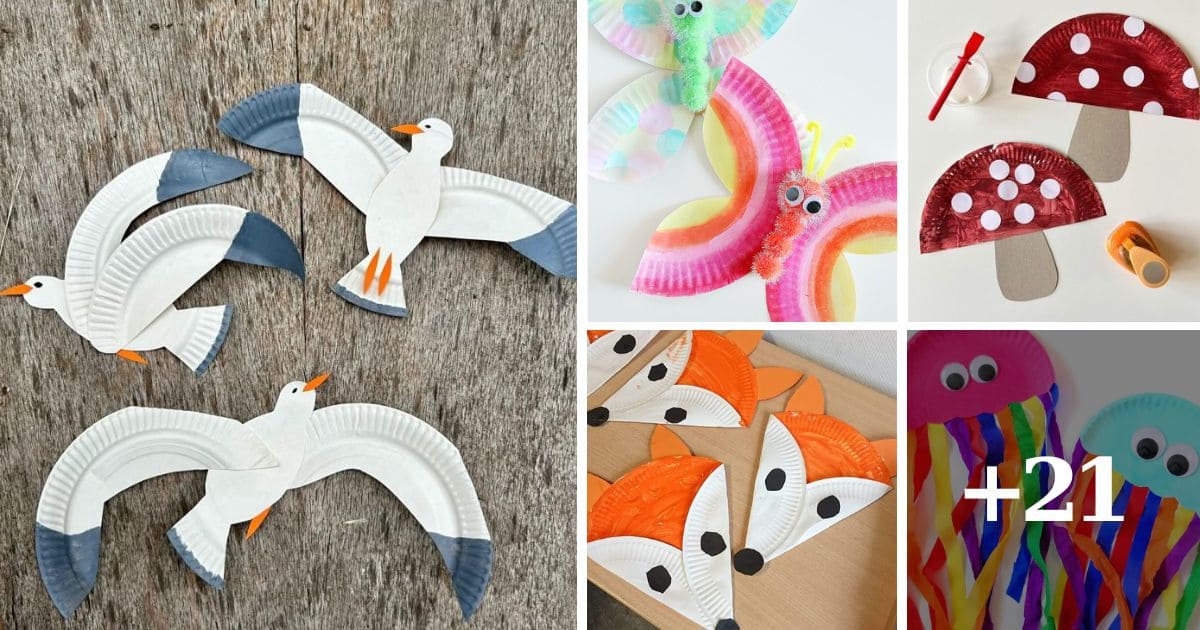 25 Fun and Easy Paper Plate Crafts Your Kids Won’t Want to Stop Making
