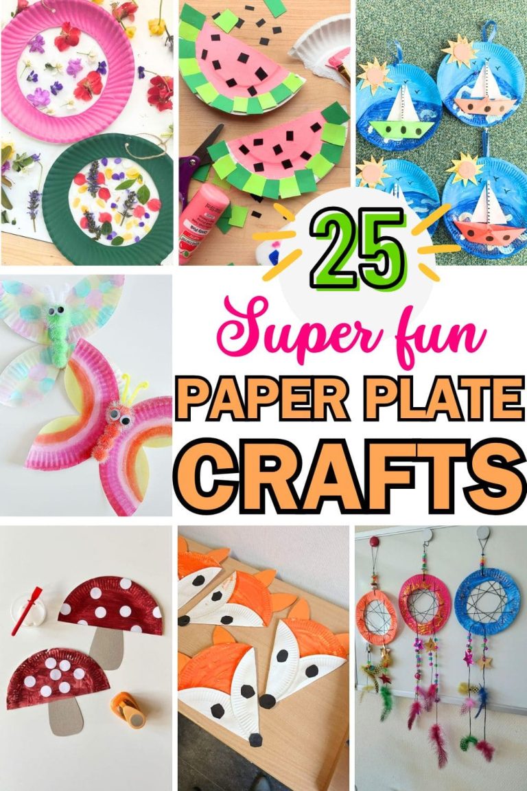 25 Fun and Easy Paper Plate Crafts Your Kids Won’t Want to Stop Making