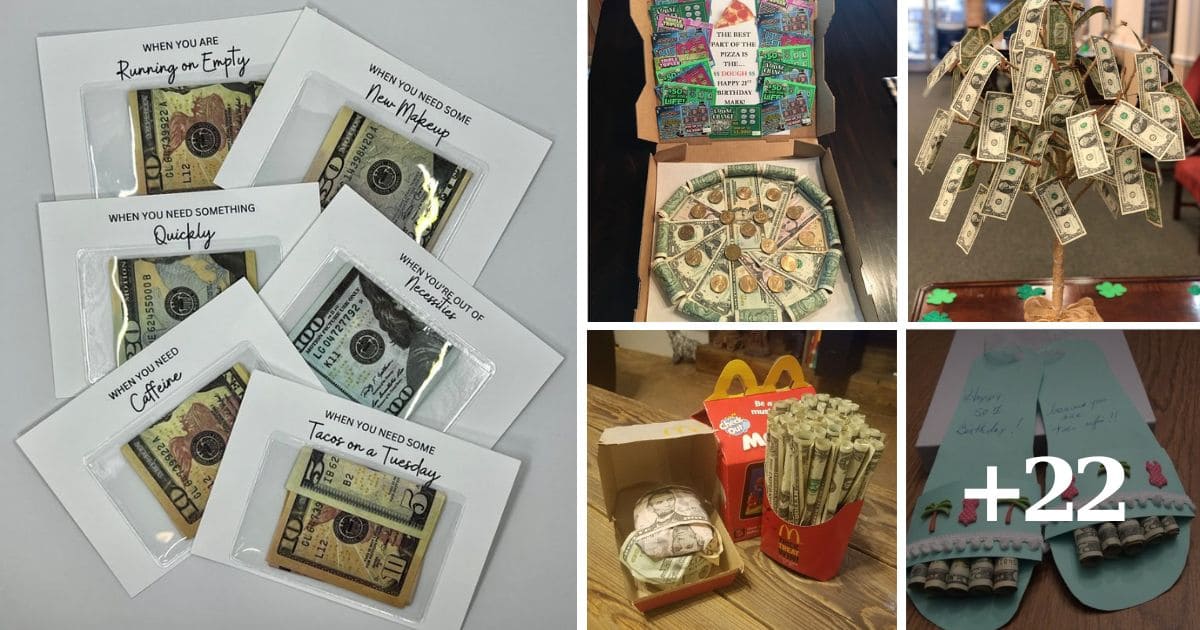 26 Super Fun Ways to Give Money as a Gift They’ll Never Forget