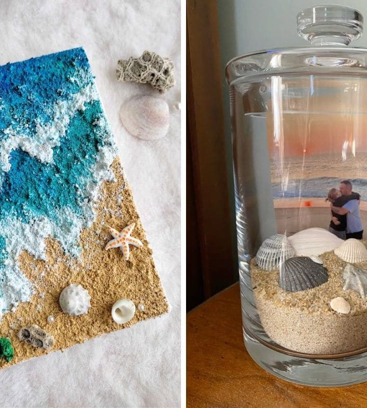 19 Beautiful Beach Sand Craft Ideas That Bring the Ocean Home