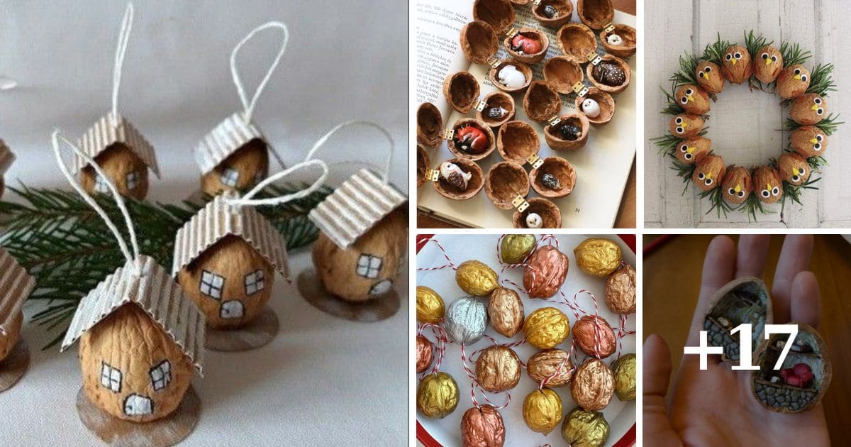 20+ Adorable Walnut Shell Crafts That Anyone Can Make