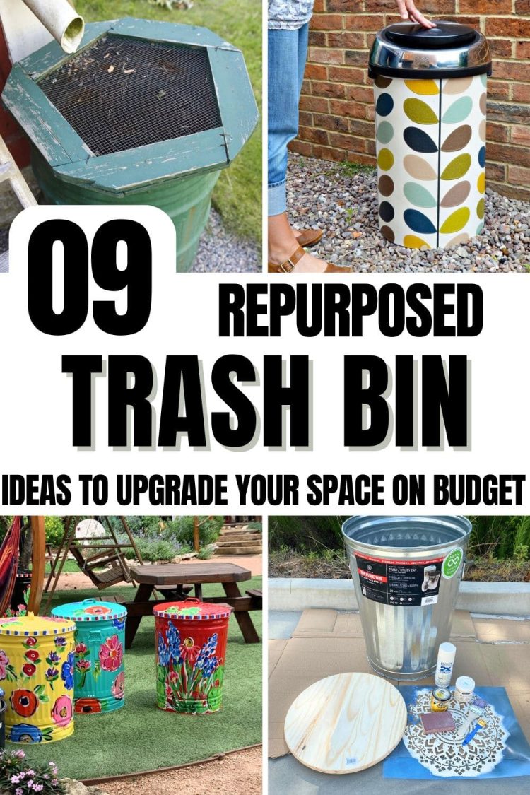9 Smart Repurposed Trash Bin Ideas to Upgrade Your Space on a Budget