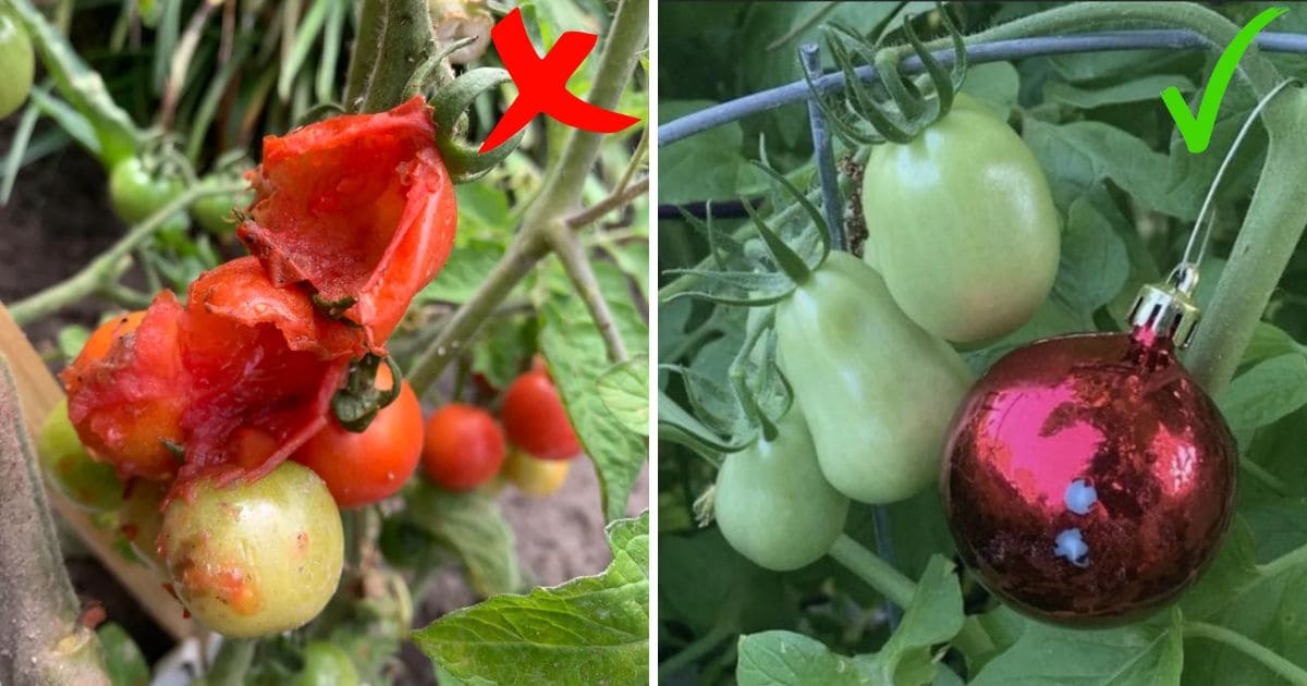 How to Keep Birds Off Your Tomatoes with a Simple Holiday Trick