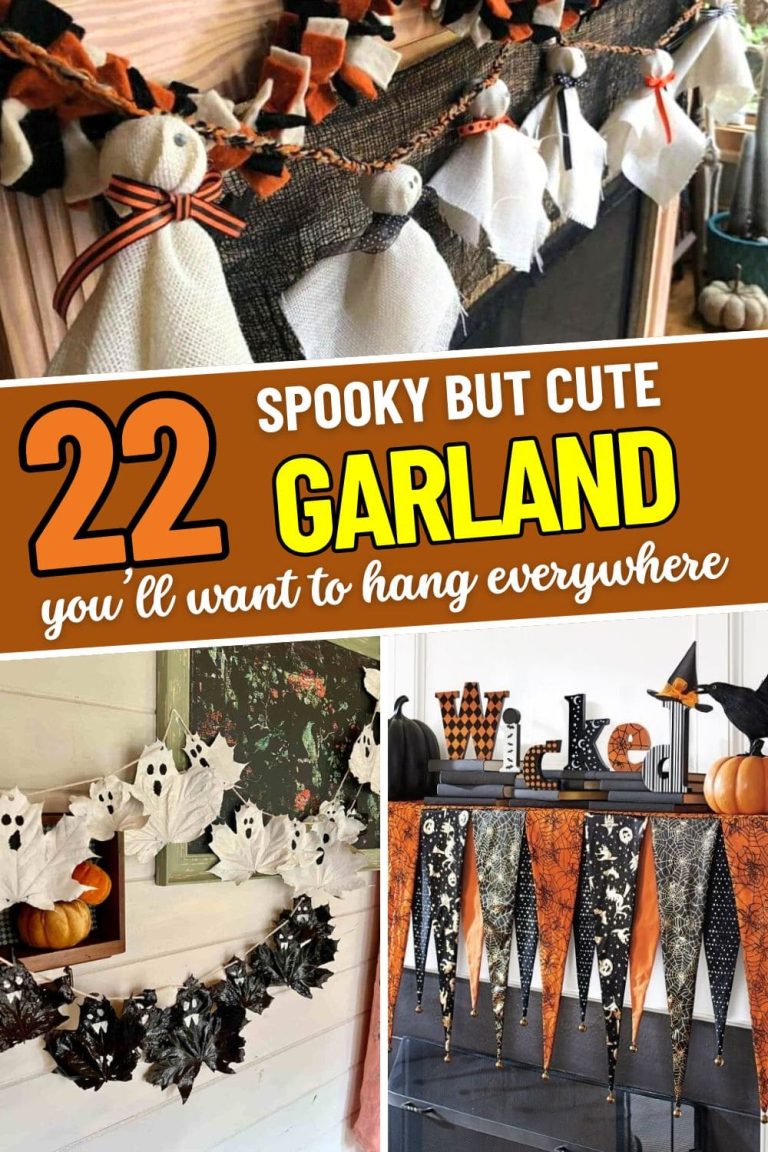 22 Adorably Spooky DIY Halloween Garlands You’ll Want to Hang Everywhere