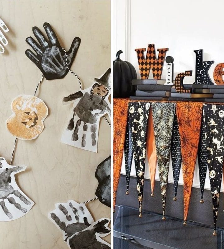 22 Adorably Spooky DIY Halloween Garlands You’ll Want to Hang Everywhere