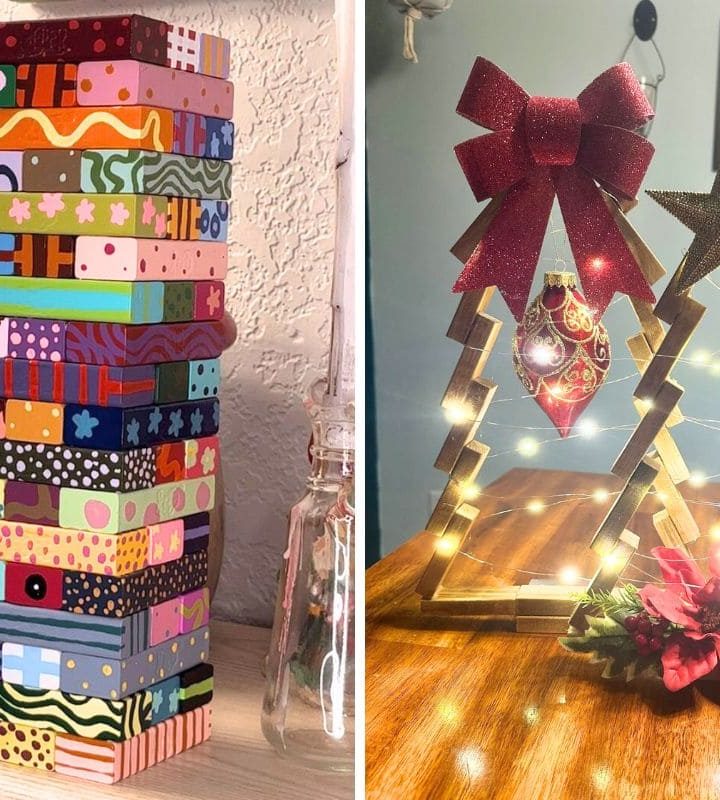 20 Genius Jenga Block Crafts That Are Too Cute to Handle