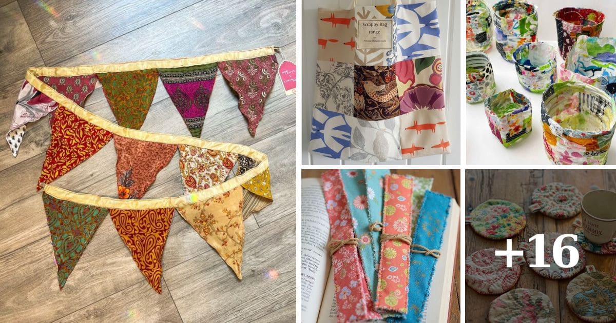 20 Fabric Scrap Projects You Must Try Before Trashing Them