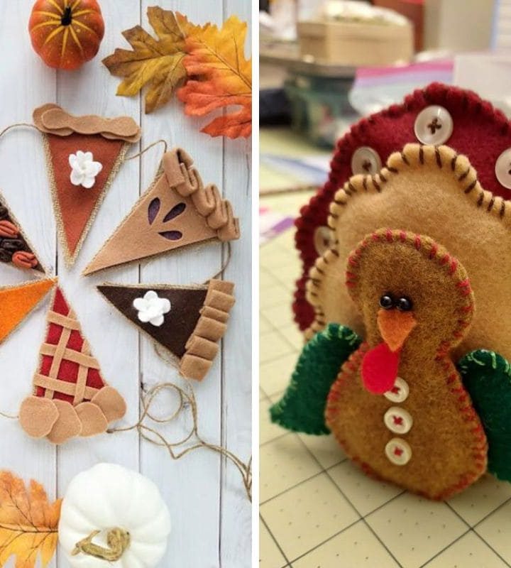 Here're 20 Lovely Fall Felt Crafts You Must Try This Season