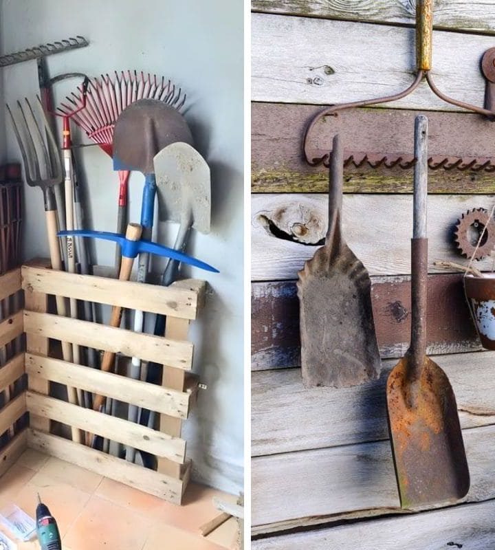 25 Clever DIY Garden Tool Storage Ideas That Keep Everything Neat and Handy