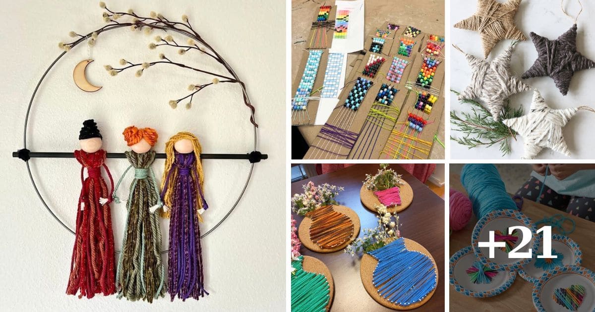 Here're 25 Colorful Craft Ideas You Can Make With Yarns