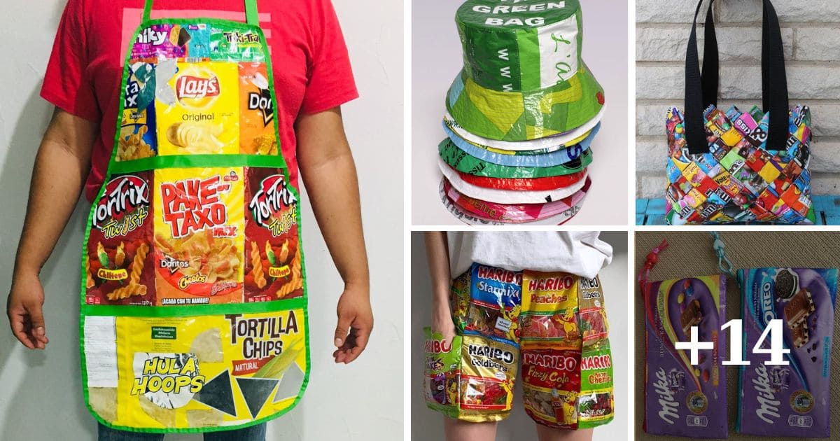 Stop Throwing Away Snack Bags, Try These 18 Genius Recycled Ideas