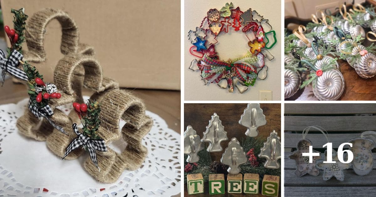 20 Easy and Delightful Cookie Cutter Crafts for Christmas Decor & Gifts