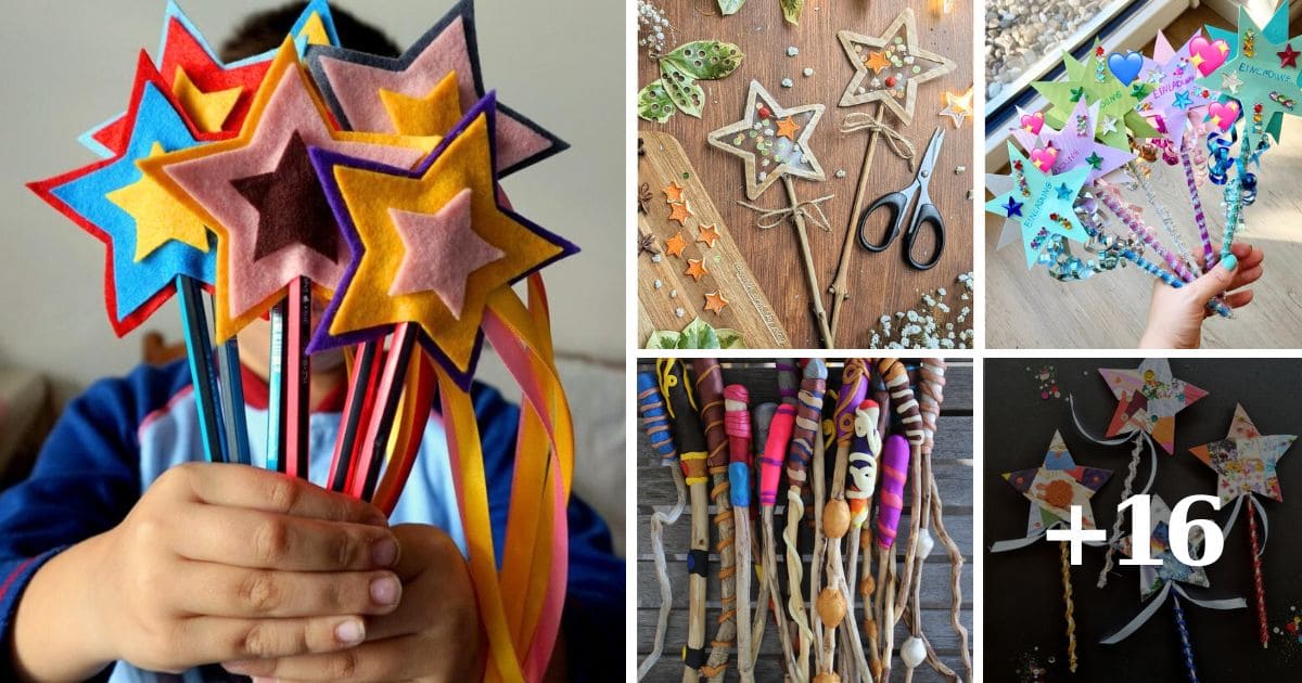 20 DIY Magic Wands That Let Kids Play, Pretend, and Get Creative