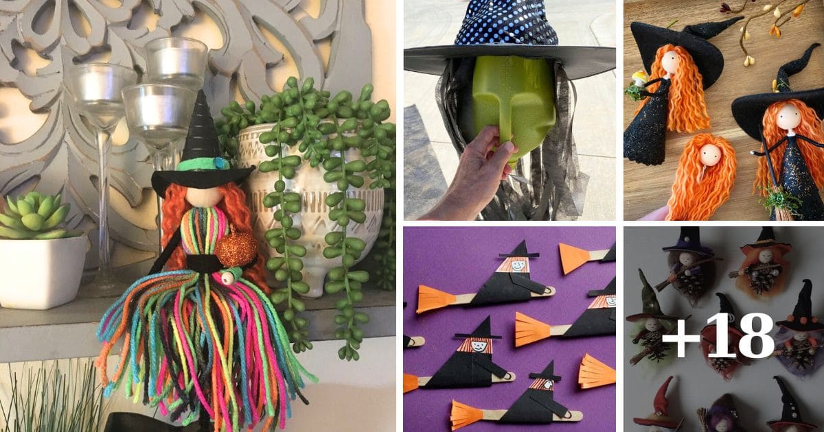 22 Wickedly Fun DIY Witch Crafts to Enchant Your Halloween