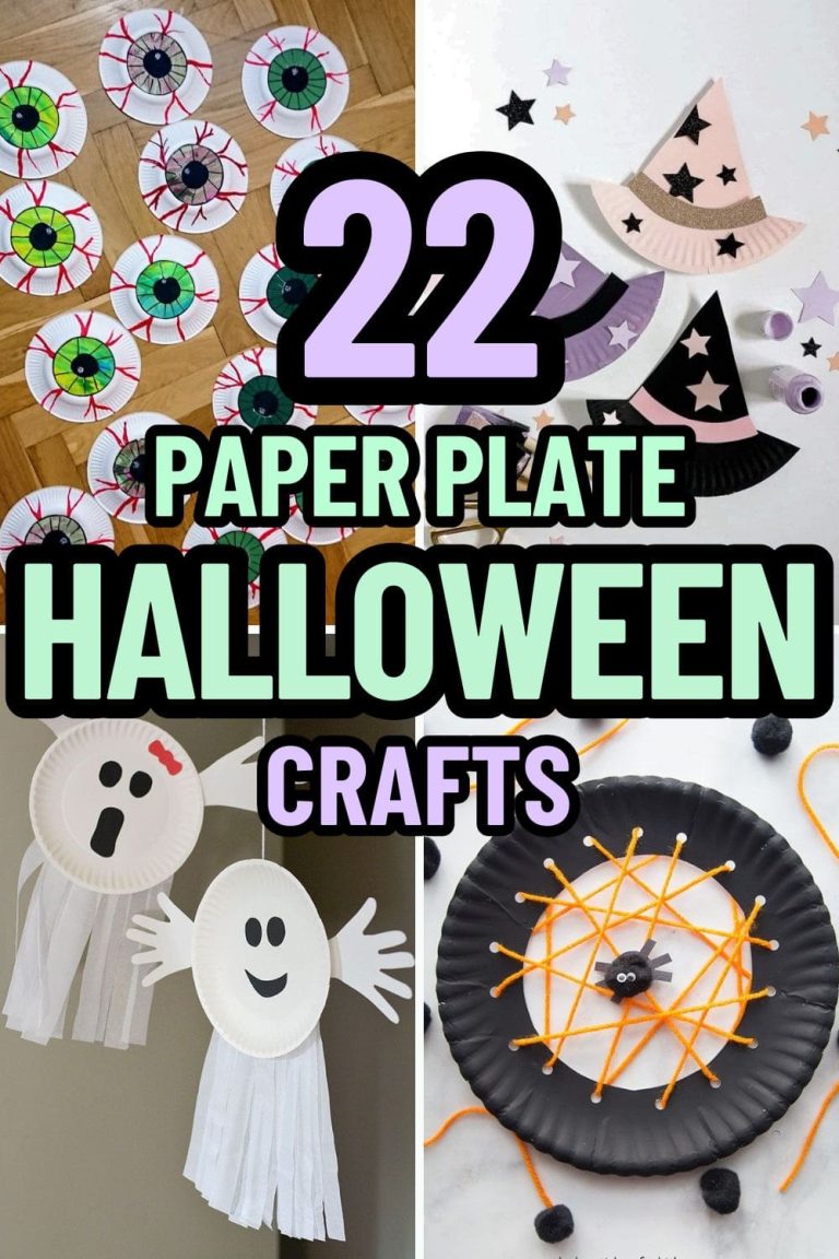 These 22 Halloween Paper Plate Crafts Will Keep Kids Busy and Smiling