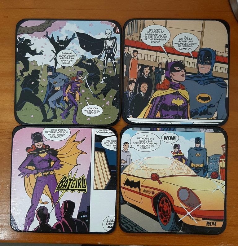 How to Protect Your Table with DIY Comic Book Coasters
