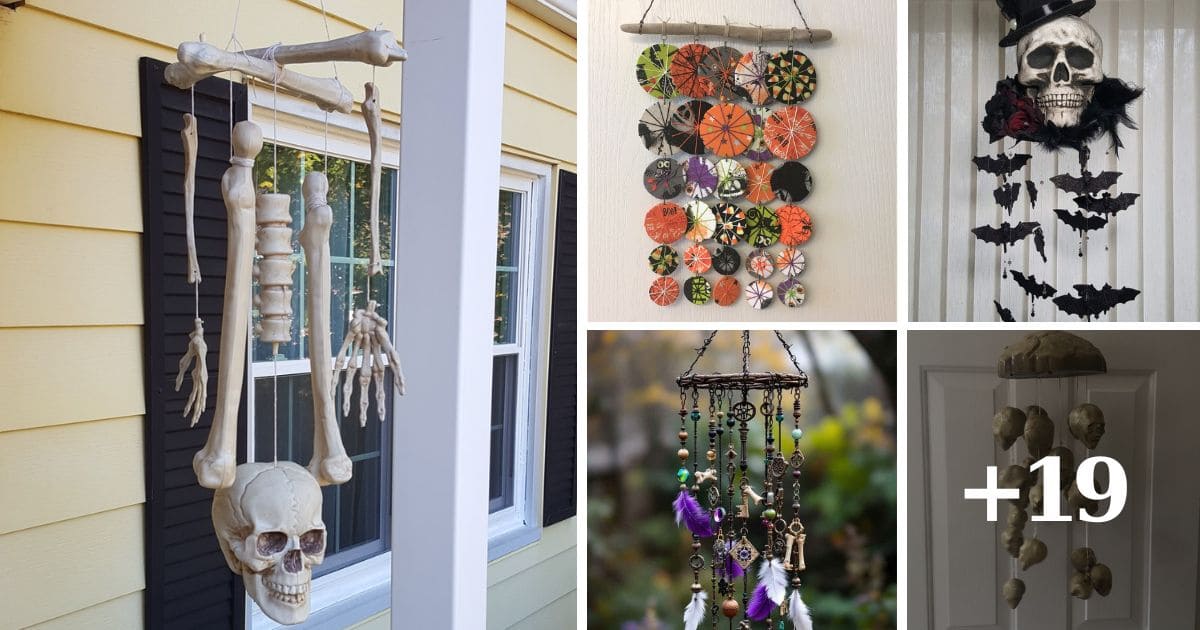 23 Handmade Halloween Wind Chimes That Will Give Your Door a Chilling ...