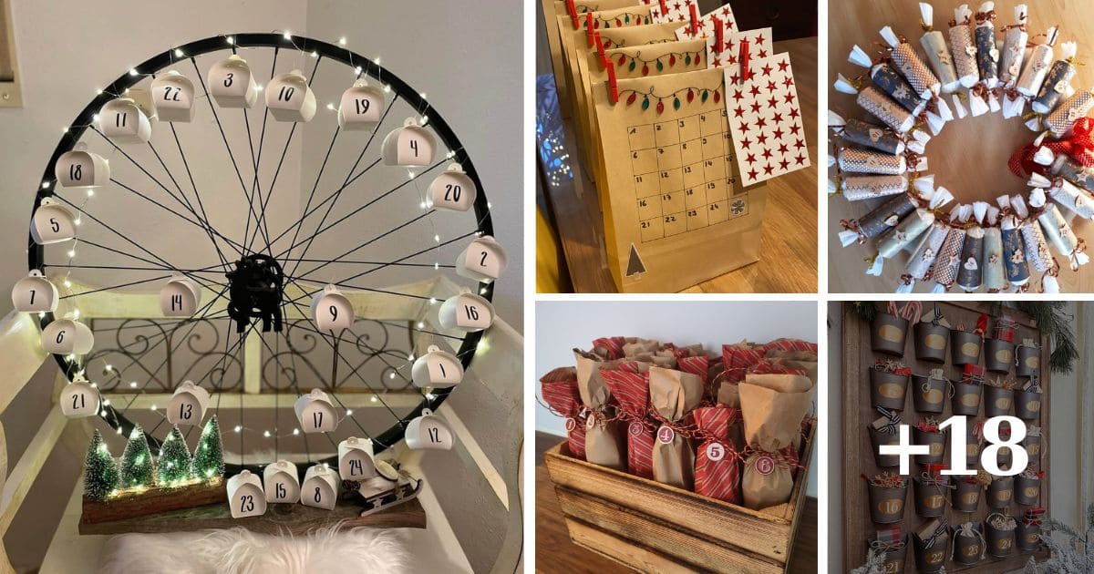 22 Creative and Cozy DIY Advent Calendars for a Heartfelt Christmas ...