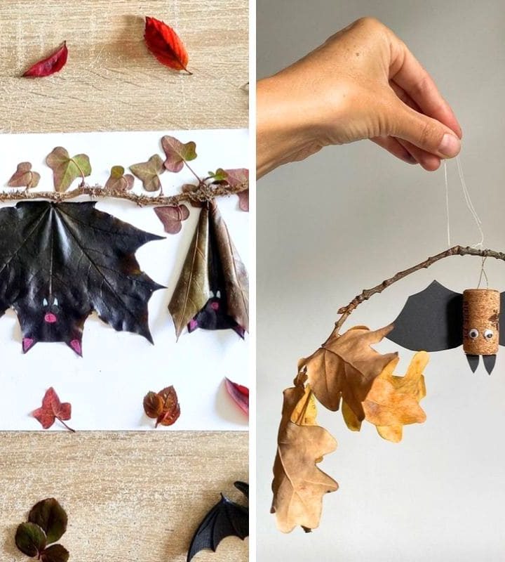 20+ Cute Bat Crafts for Adults and Kids to Make This Spooky Season