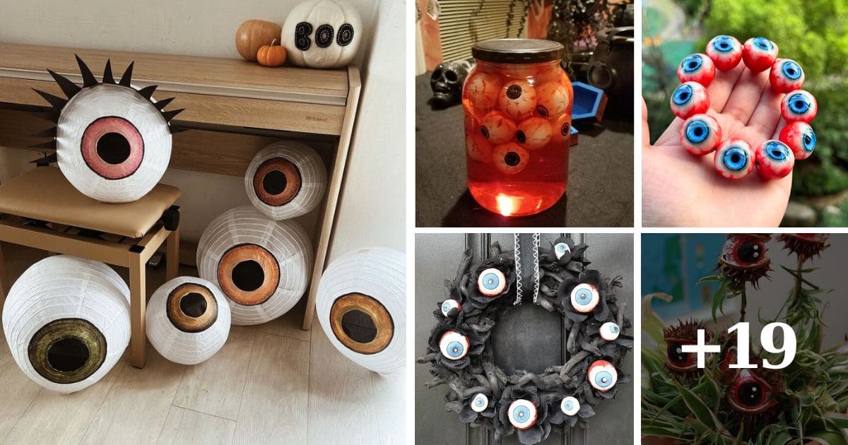 23 DIY Eyeball Halloween Decor Ideas That Will Stare Down Every Guest