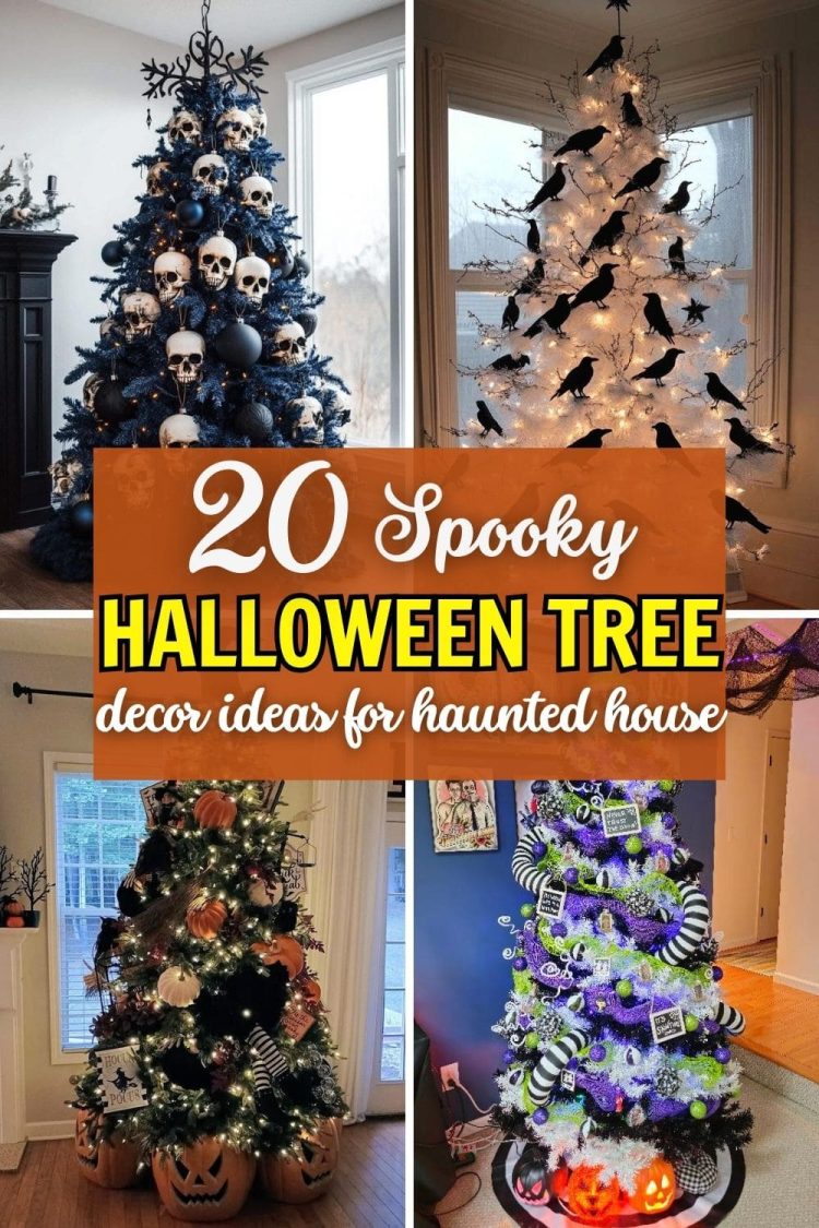 20 Bewitching Halloween Tree Ideas to Inspire Your Haunted Holiday
