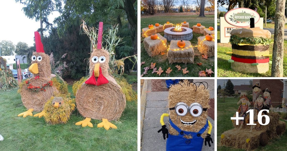 20 Hay Bale Decor Inspirations for Cozy and Festive Fall Projects