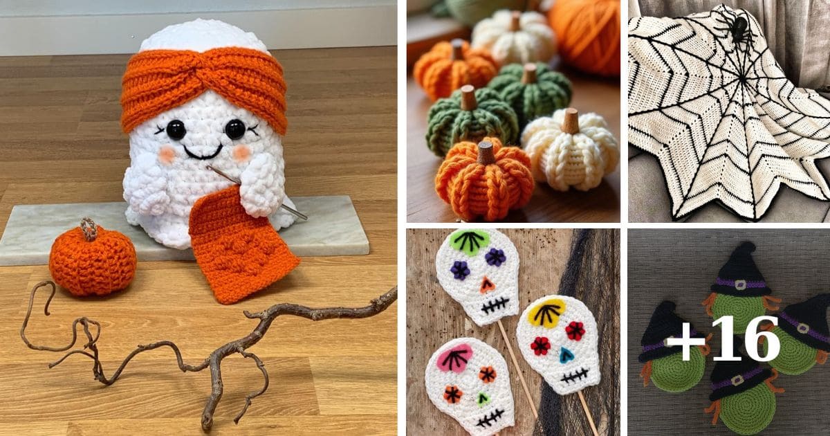 20 Cute Halloween Crochet Ideas with Tutorials You'll Want to Make ...
