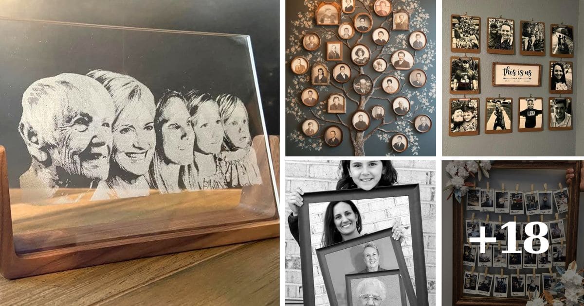 Keep Memories Alive with These 22 Beautiful Family Photo Display Ideas