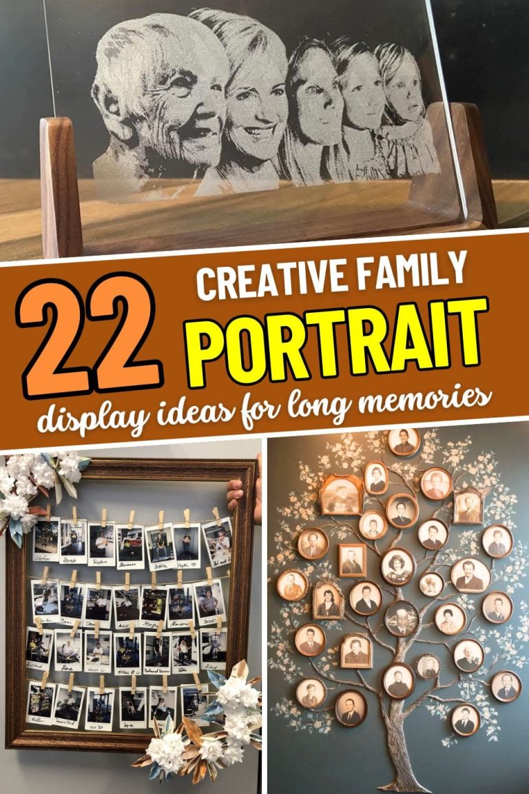 Keep Memories Alive with These 22 Beautiful Family Photo Display Ideas