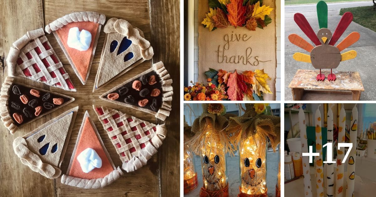 20+ DIY Thanksgiving Projects That Celebrate Gratitude and Harvest