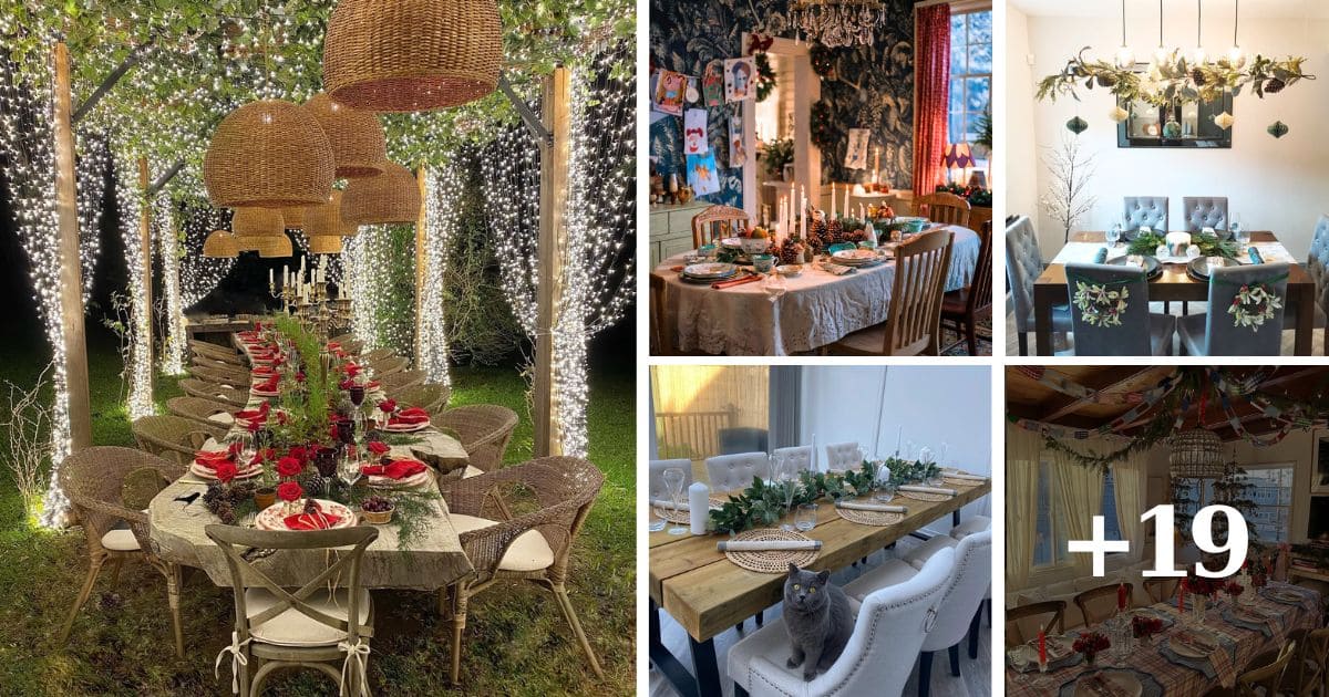 23 Festive Christmas Table Decorations for a Party-Ready Look
