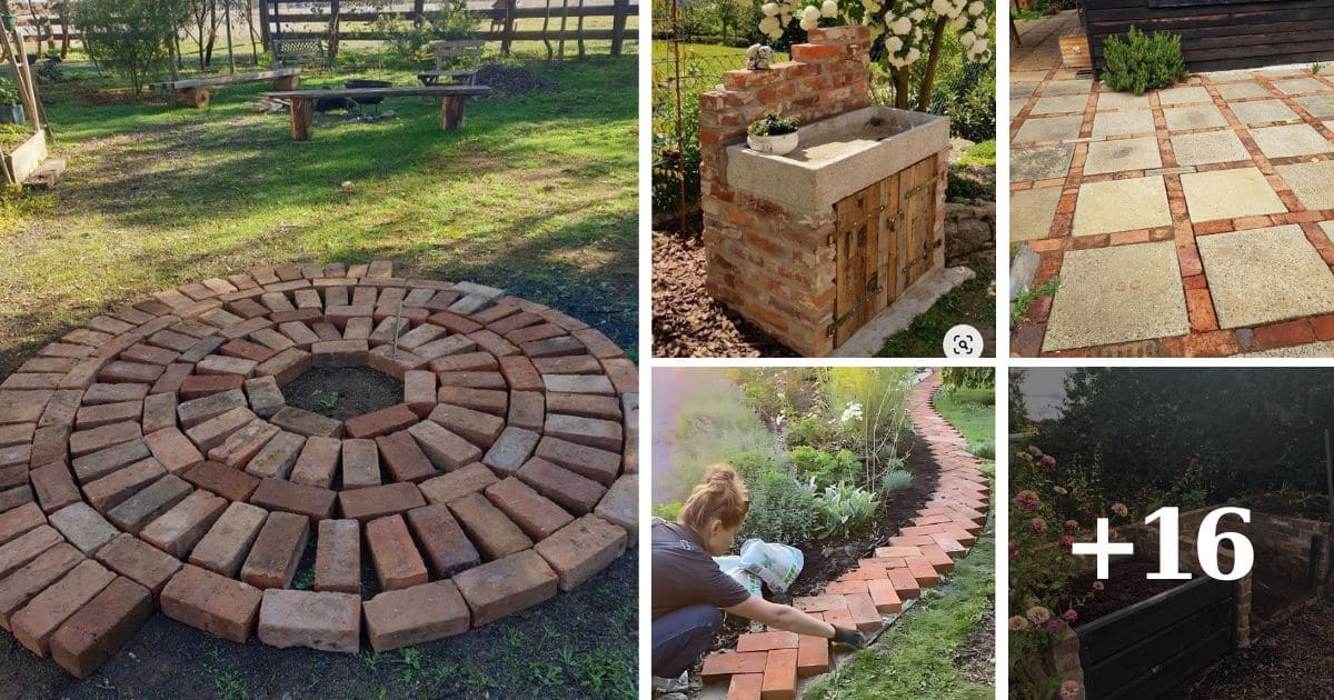 20 Brilliant Ideas for Reusing Old Bricks in Your Garden