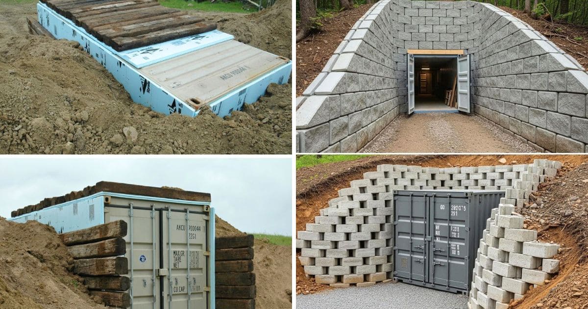 How to Build a Shipping Container Root Cellar