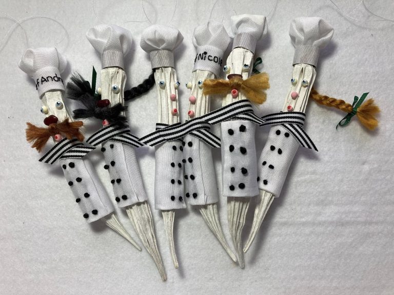 How to Craft Heavenly Okra Angels for a Rustic Holiday Charm