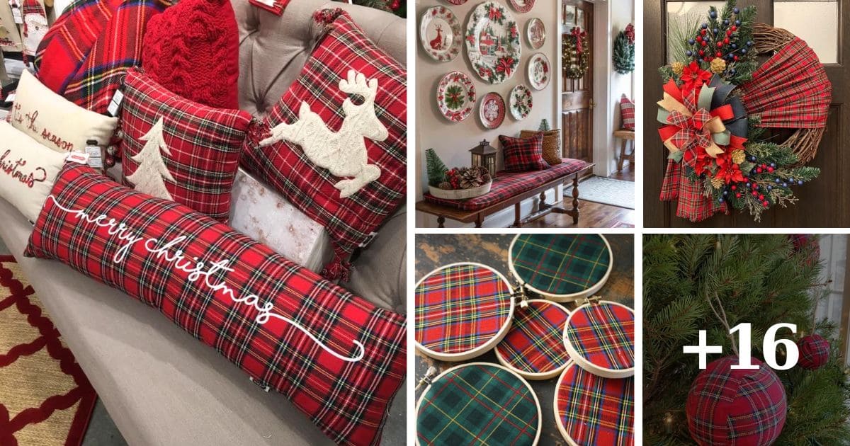 20 Plaid Christmas Decor Ideas for a Timeless Holiday Look
