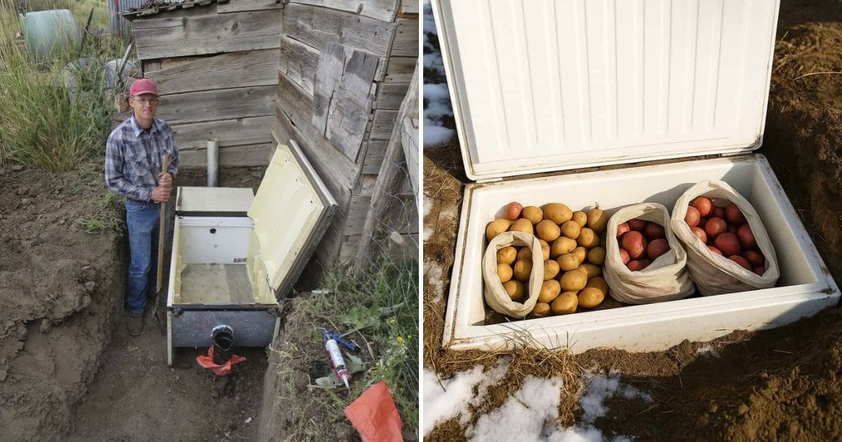 How to Turn an Old Refrigerator into a Root Cellar
