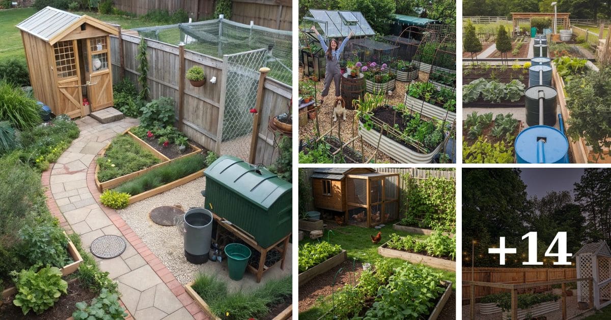 18 Homestead Garden Layout Ideas for Self-Sufficient Living