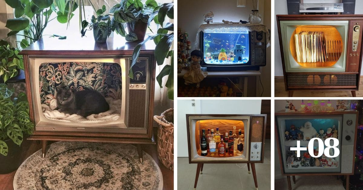 12 Old TV Makeovers to Give Nostalgia a Modern Twist
