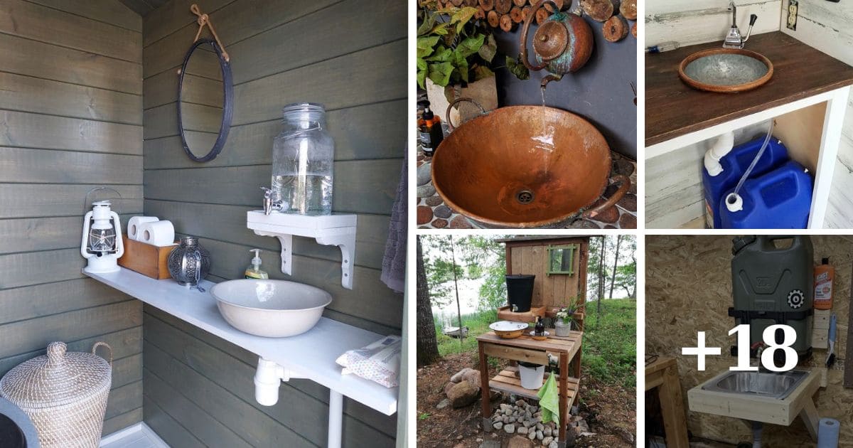 22 Brilliant Hand-Washing Station Ideas for Indoors & Outdoors