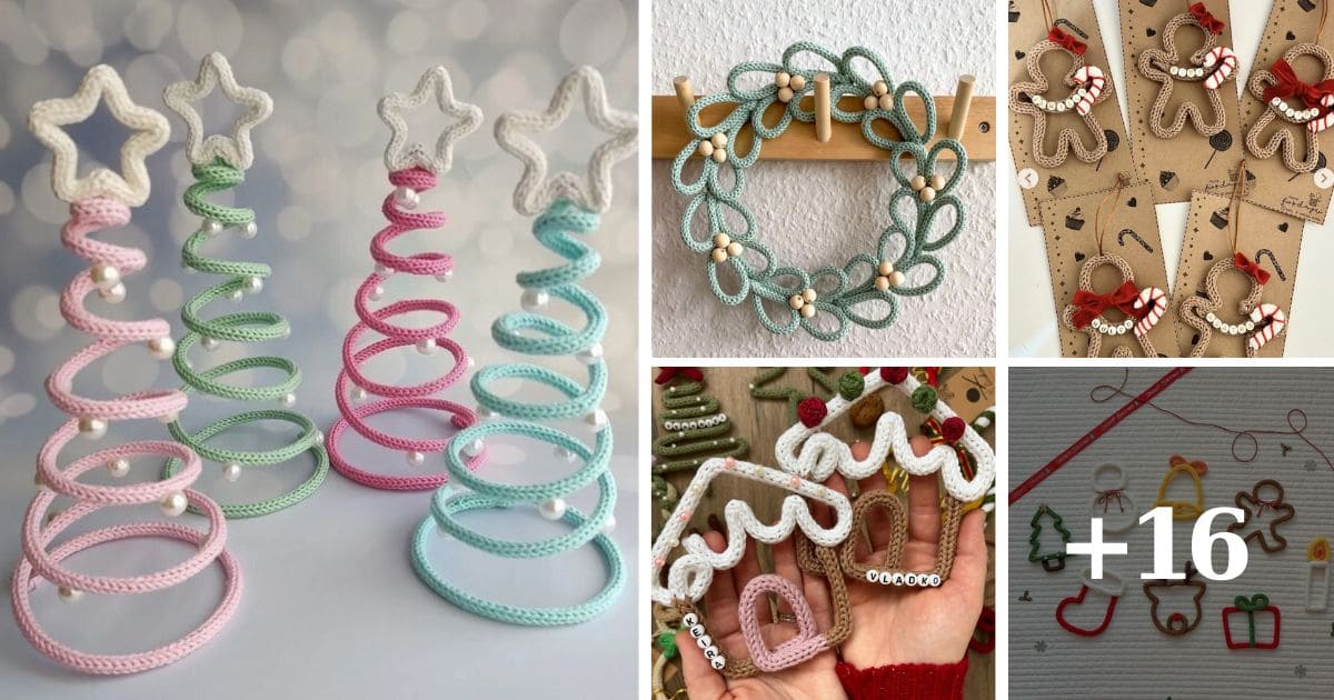 20 Lovely DIY Knitted Wire Craft Ideas You Must Try
