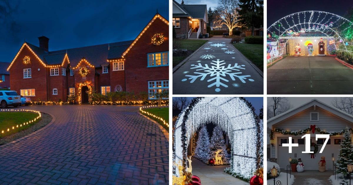 20+ Christmas Driveway Ideas for a Magical Holiday Arrival